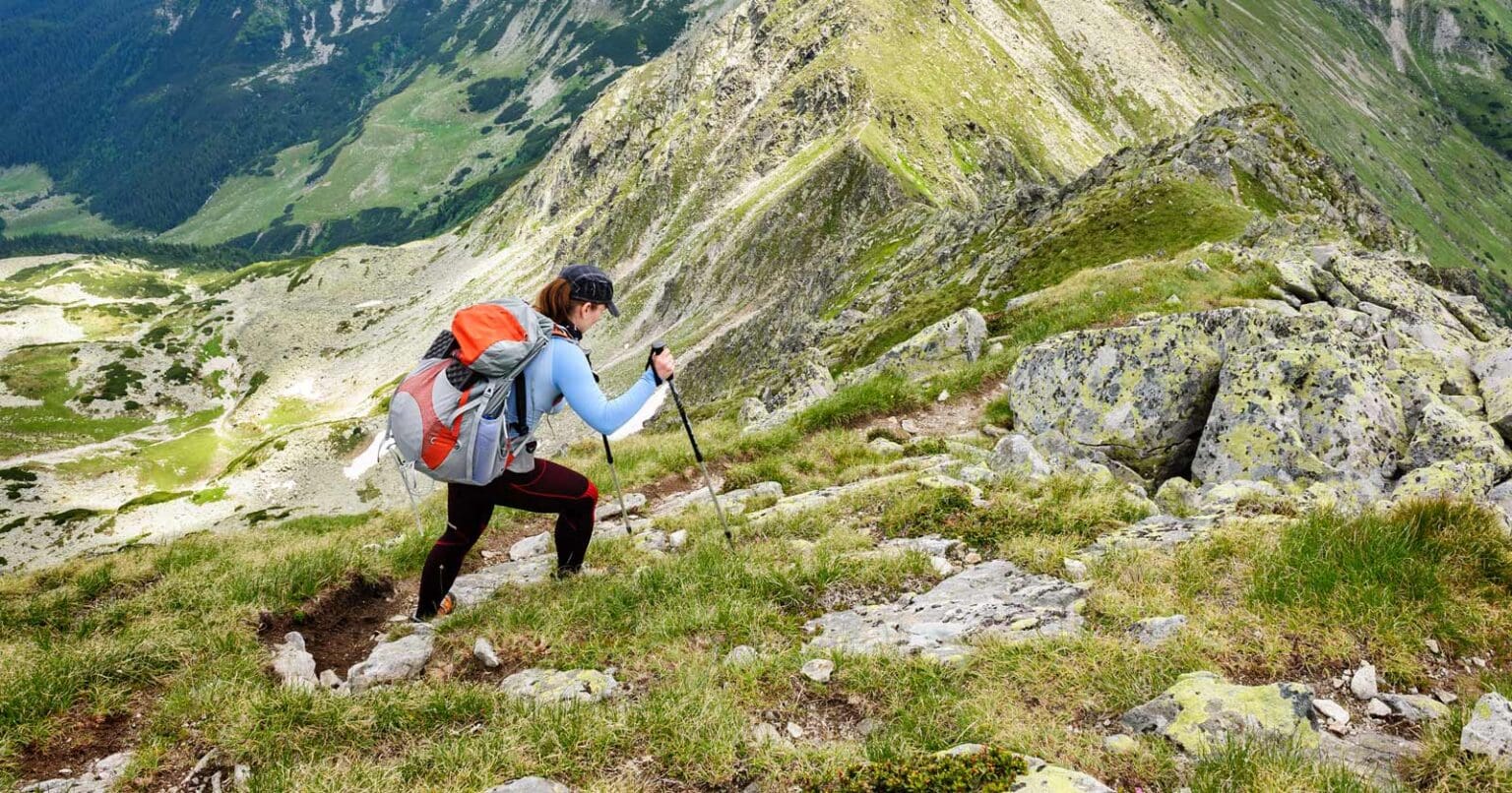 Hiking on scree: Tips and techniques