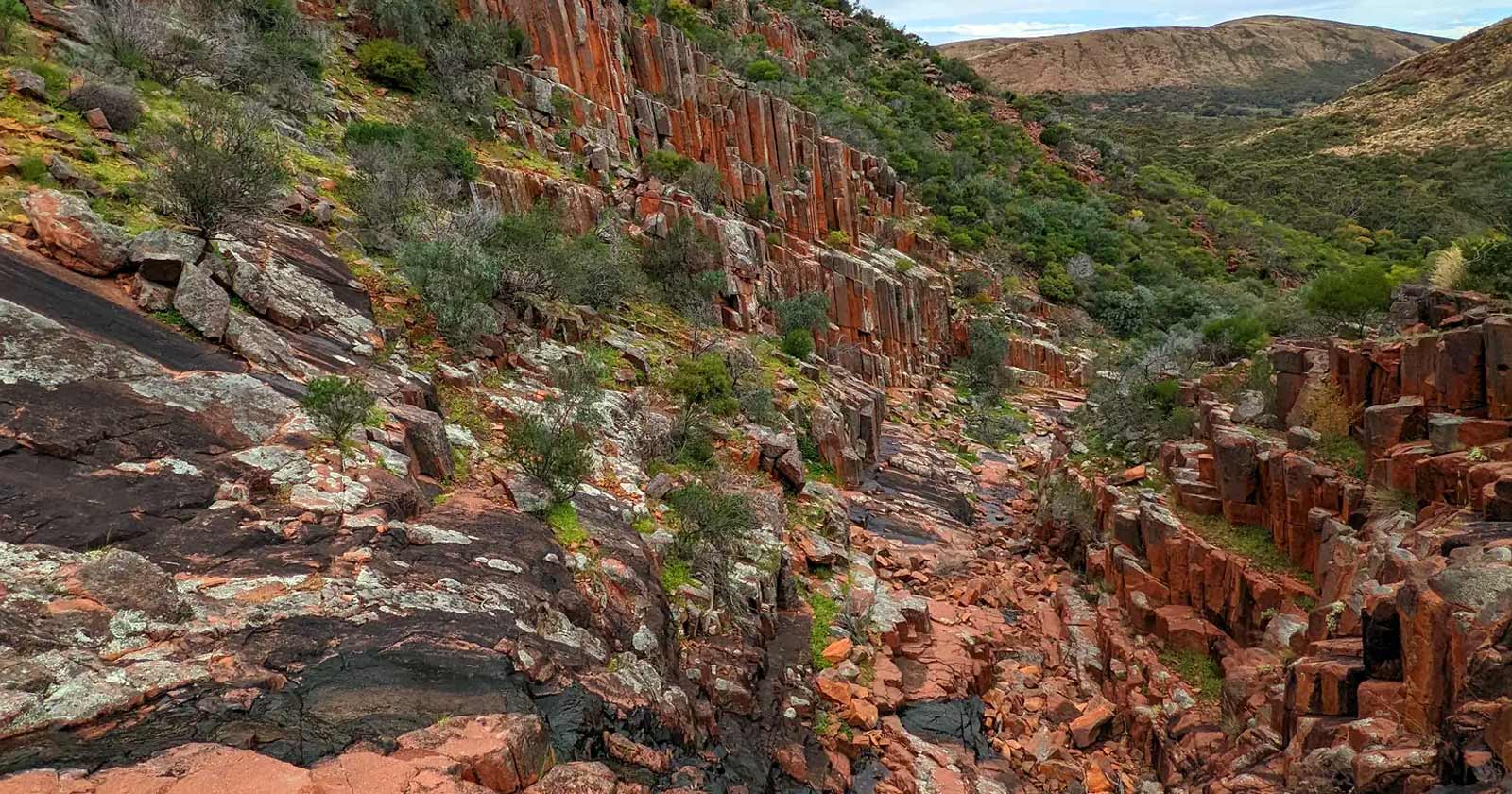 Organ Pipes Walk (1.5km) - Gawler Ranges National Park, SA